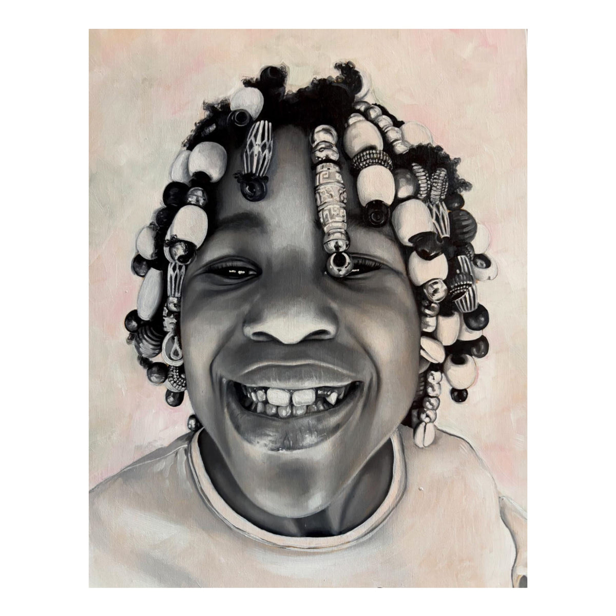 "Beaded" Original Painting 11x14 by Adrienne Brown-David – Scout Design ...