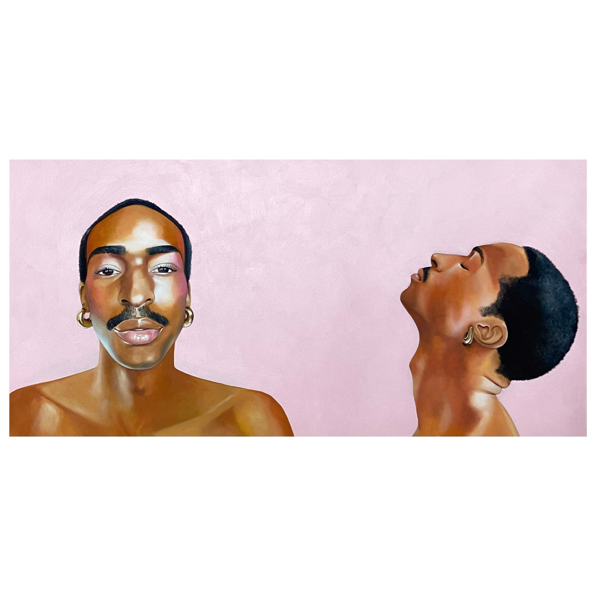 "Taken Aback #1" Original Painting 24x48 by Adrienne Brown-David ...