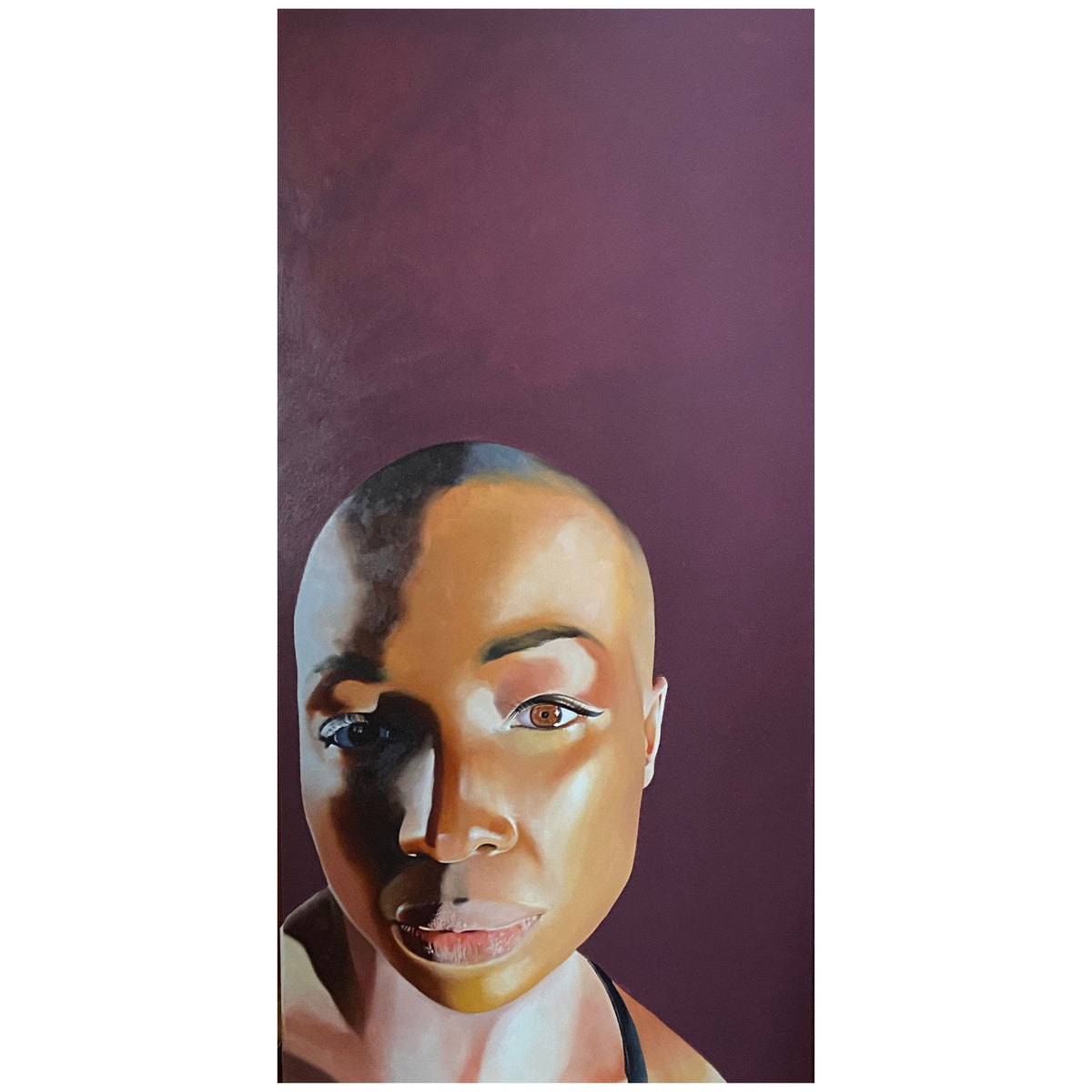 "Taken Aback #4" Original Painting 24x48 by Adrienne Brown David ...
