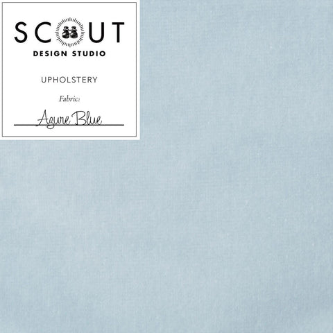 Azure Blue Velvet Fabric Sample – Scout Design Studio