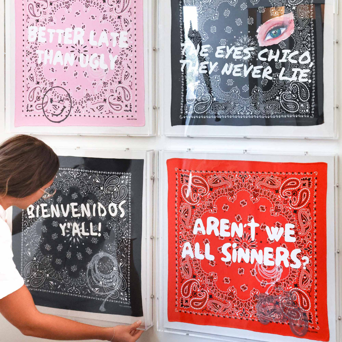 Bienvenidos Bandana | Unique Artwork – Scout Design Studio