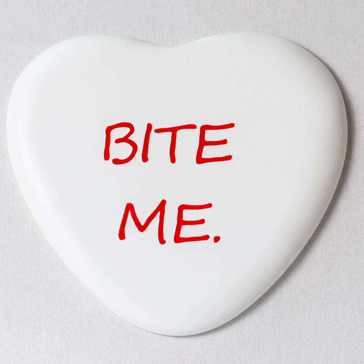 Cheeky Sweetheart Series - Bite Me | 3D Conversation Heart Art – Scout ...