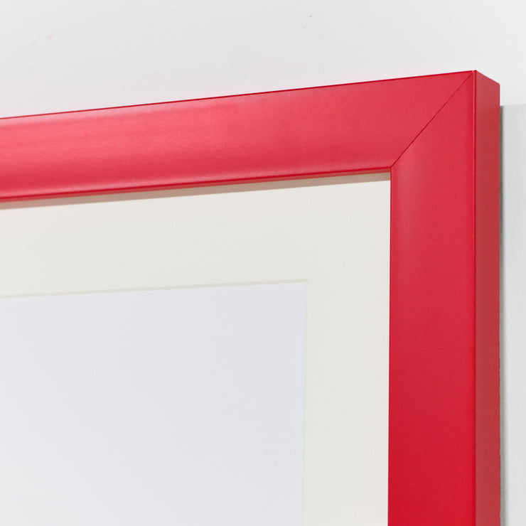 Bite Back Series - Emerald | Snake Art with Red Frame – Scout Design Studio