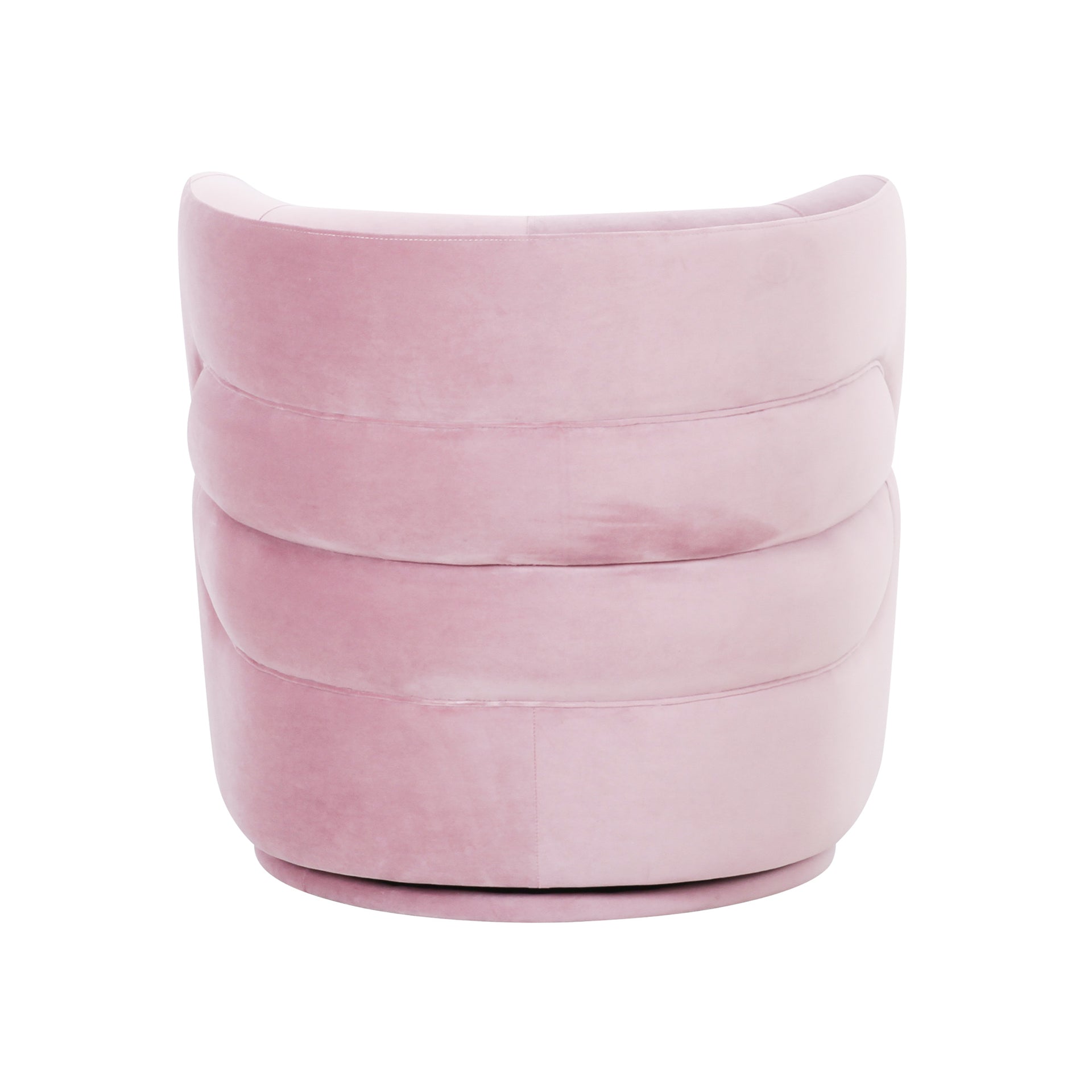 Capri Swivel Chair In Rose | Contemporary Seating – Scout Design Studio