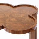 Clover Bar Cart in Walnut Veneer | Four Leaf Clover Bar Cart – Scout ...