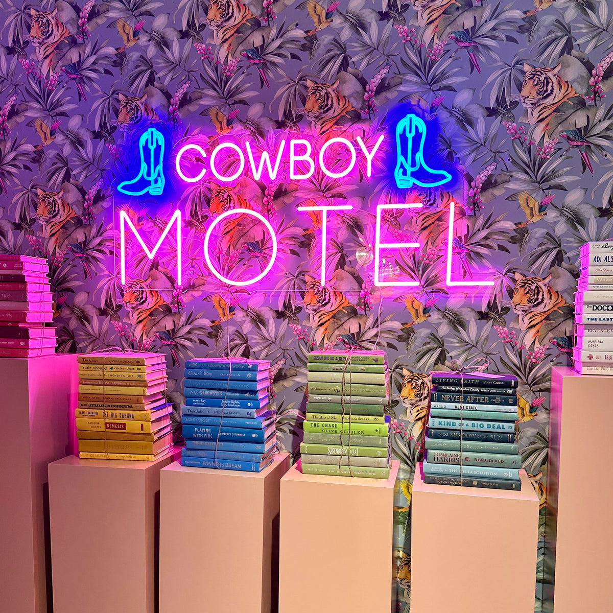 Cowboy Motel Neon Sign | Light Up Artwork – Scout Design Studio