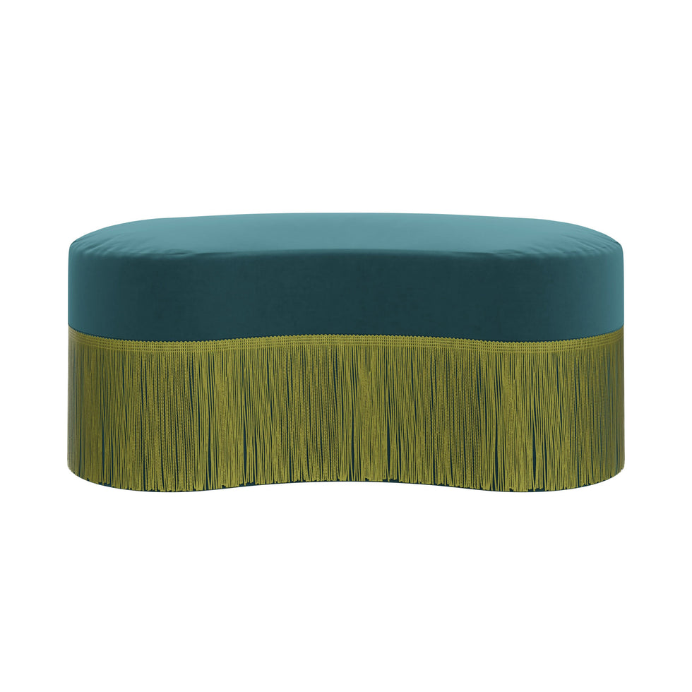 Custom Amour Bench | Custom Fringe Bench – Scout Design Studio