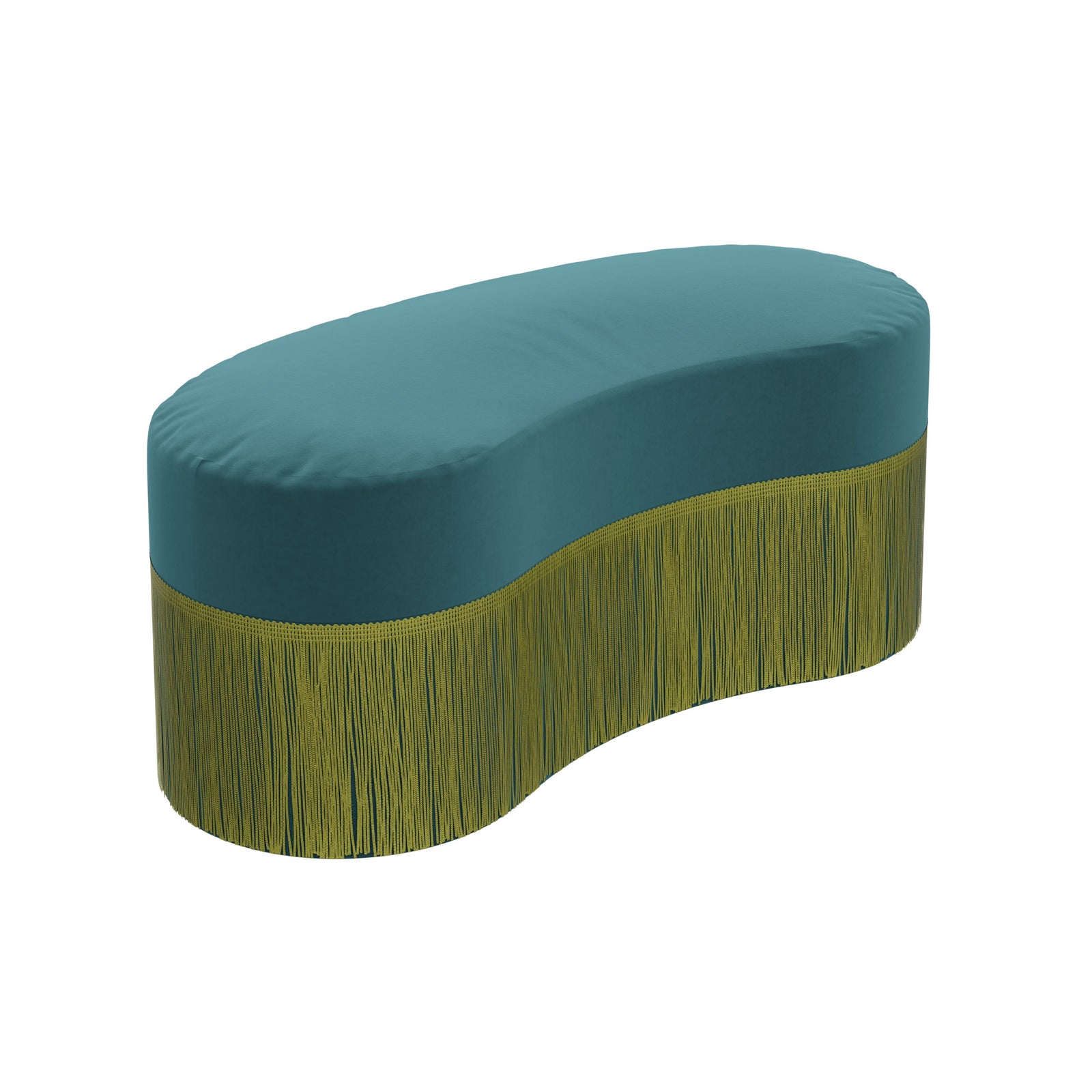 Custom Amour Bench | Custom Fringe Bench – Scout Design Studio