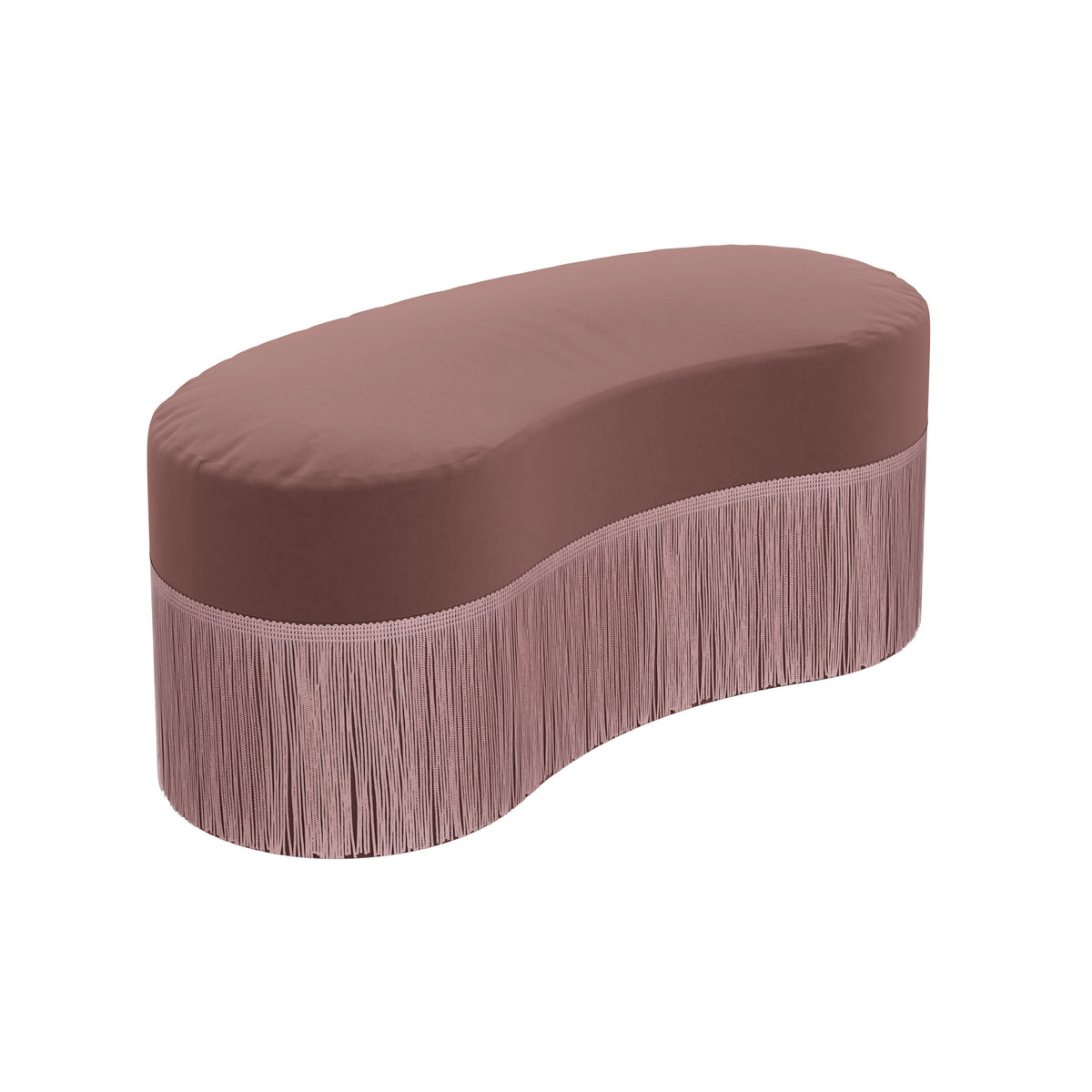 Custom Amour Bench | Custom Fringe Bench – Scout Design Studio