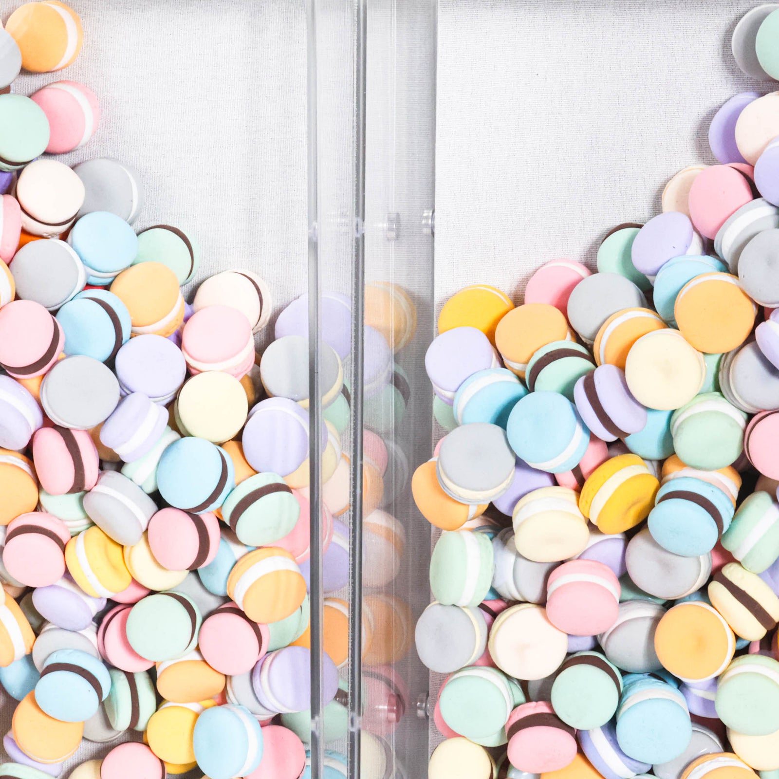 Four Panel Macarons | Pastel 3D Cookie Wall Art – Scout Design Studio