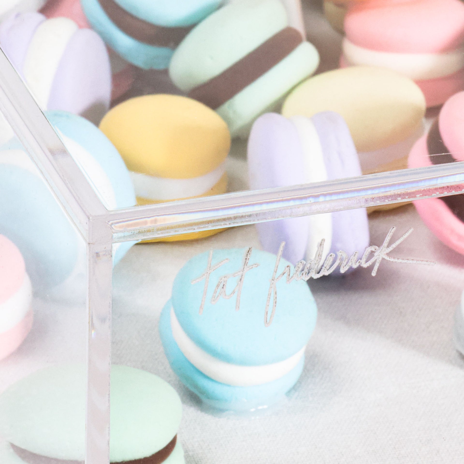 Four Panel Macarons | Pastel 3D Cookie Wall Art – Scout Design Studio