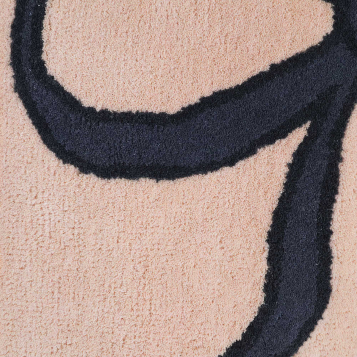 Francine Tufted Mat in Neutral | Ribbon Bow Tufted Mat – Scout Design ...