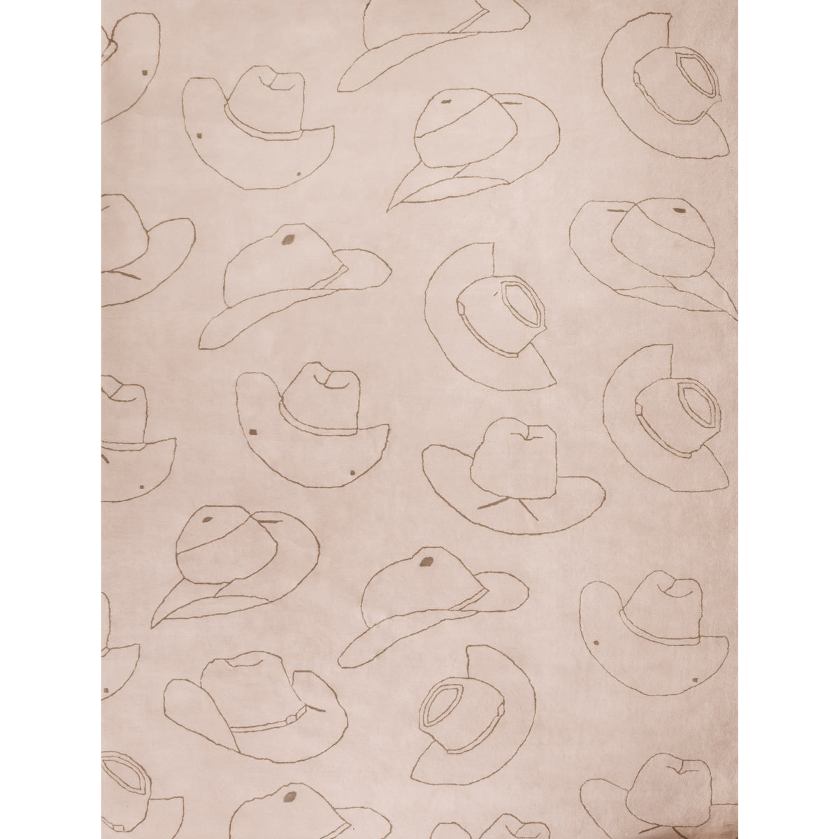 George Tufted Rug | Cowboy Hat Rug – Scout Design Studio