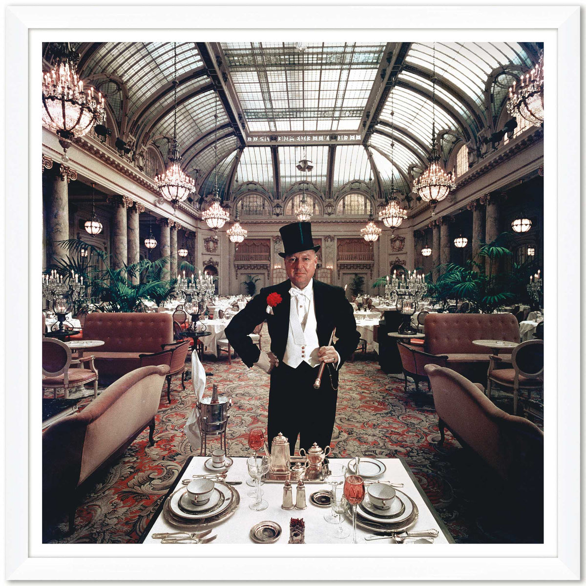 Getty Images 'Top People's Eatery' by Slim Aarons | Printed Wall Art ...