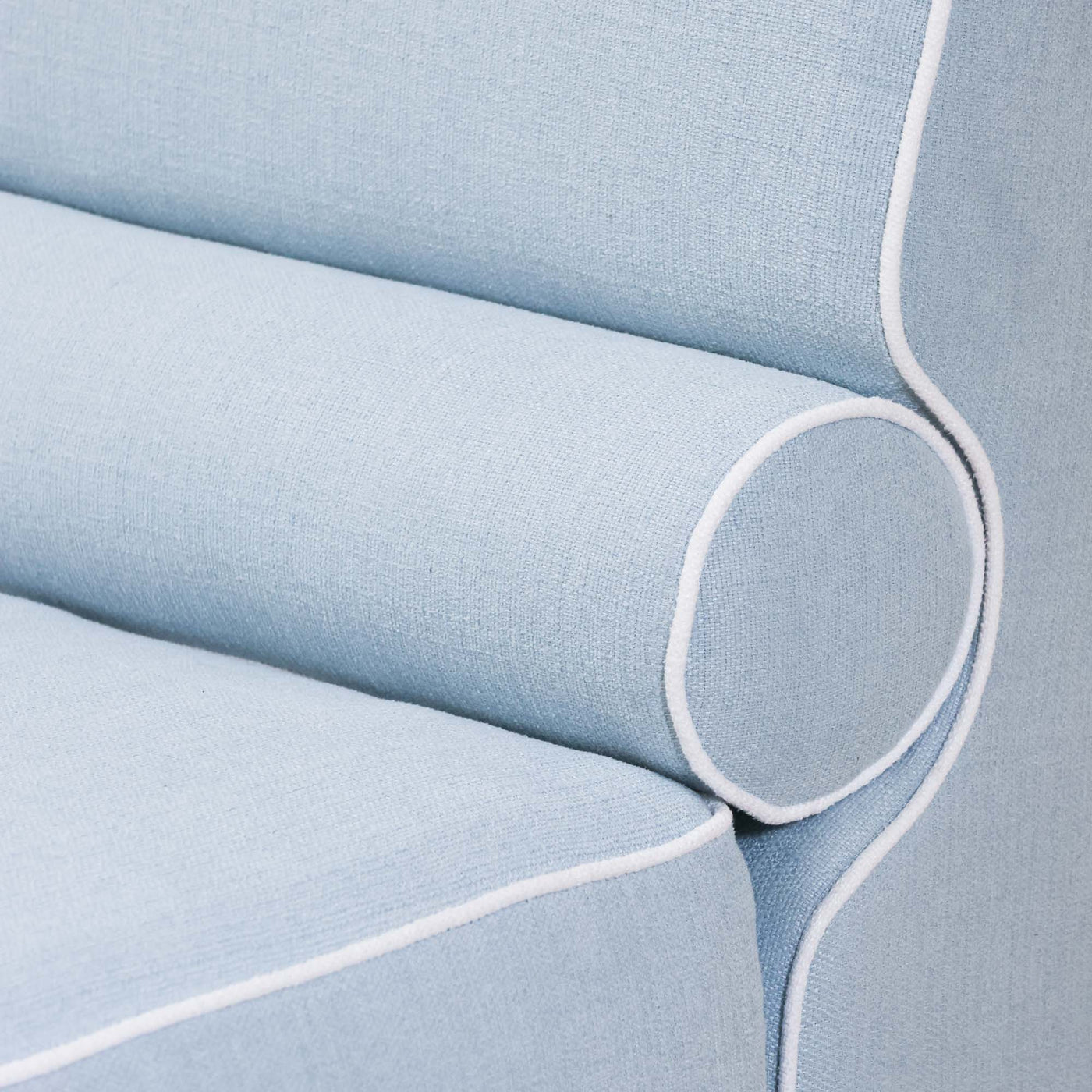 Herring Accent Chair | Modern Light Blue Slipper Chair – Scout Design ...