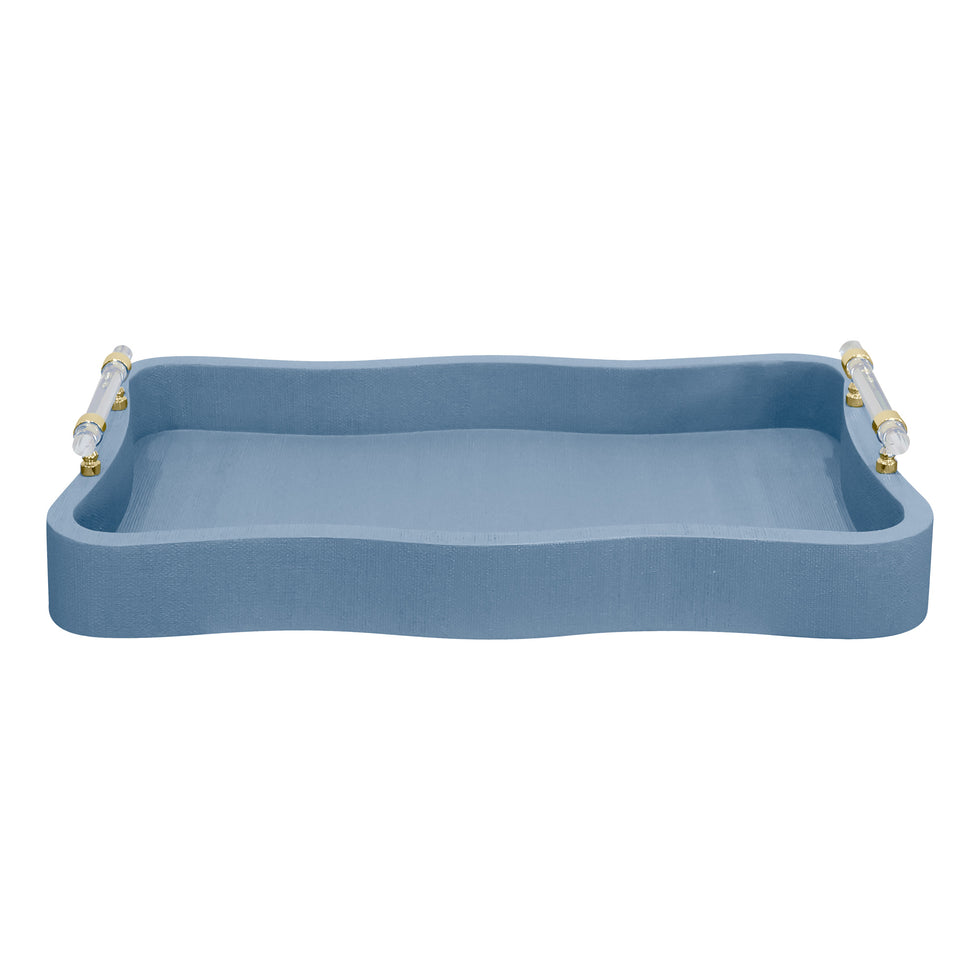 Hostess Tray in Light Blue | Unique Serveware – Scout Design Studio