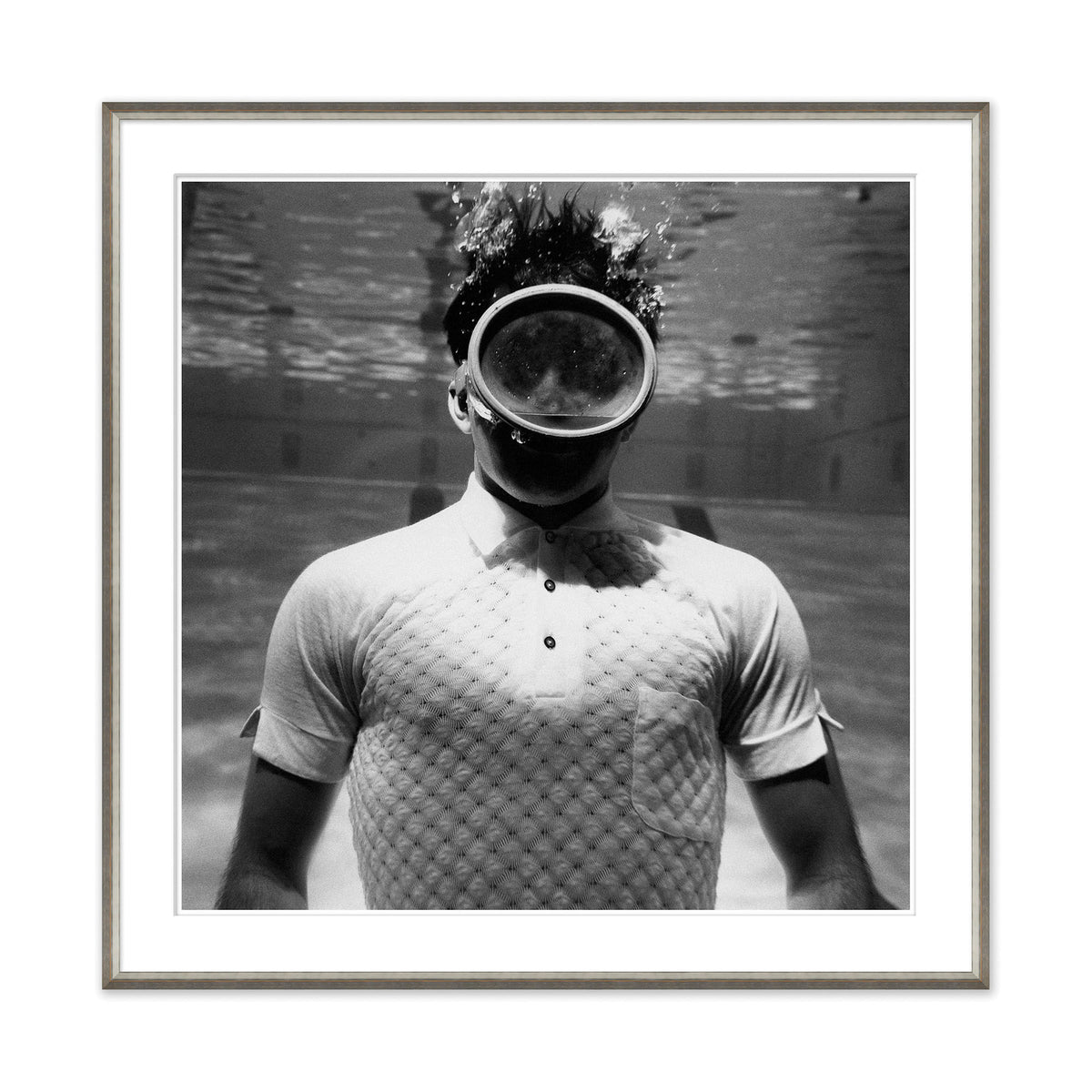 Man Underwater - Medium | Printed Wall Decor – Scout Design Studio