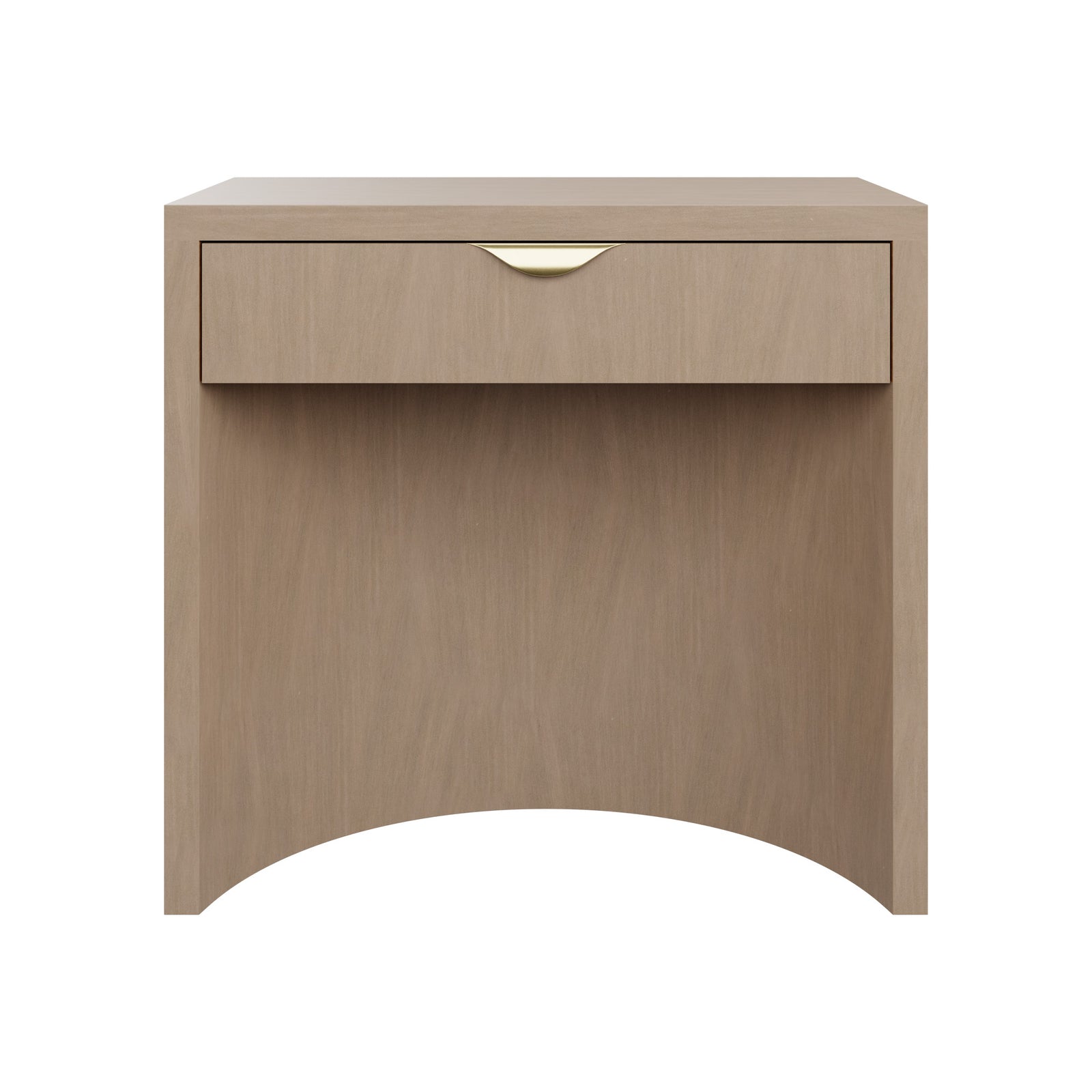 Custom Marisol Chest | Contemporary Demilune Nightstand – Scout Design Studio