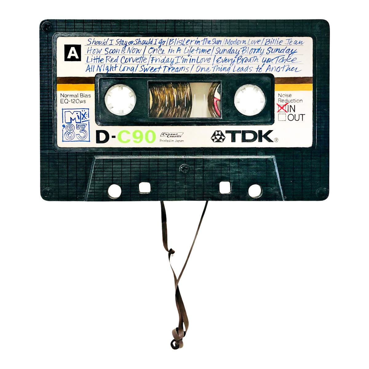 Mix Tape: Circa 1983 by Ken Womack | 3D Cassette Tape Art – Scout ...