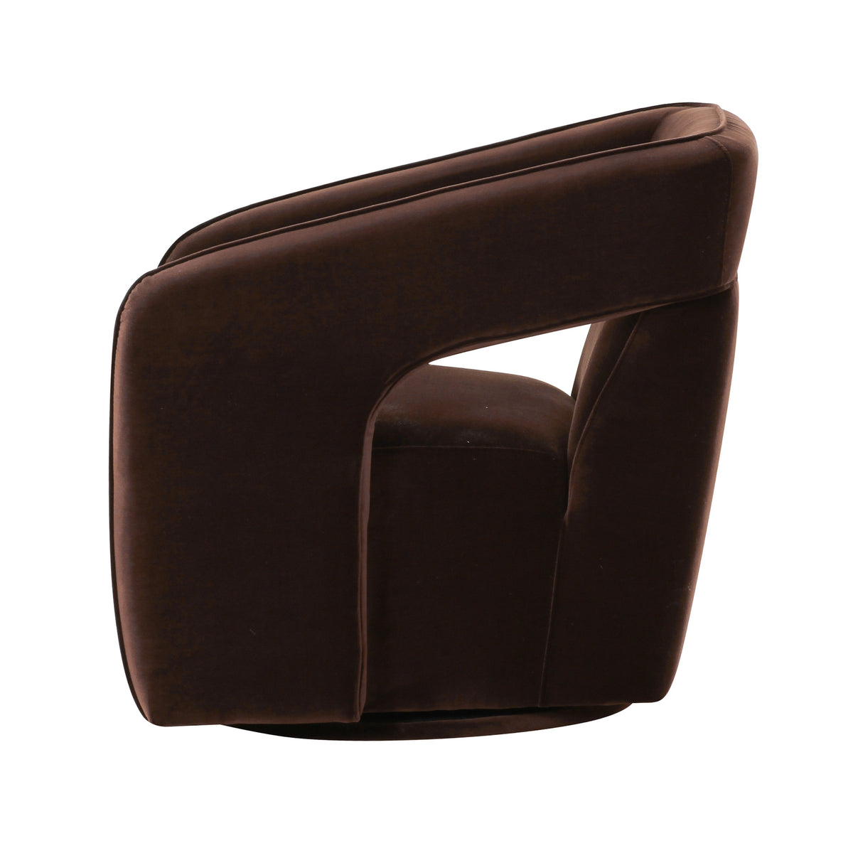 Palmer Swivel Chair In Chocolate | Modern Seating – Scout Design Studio