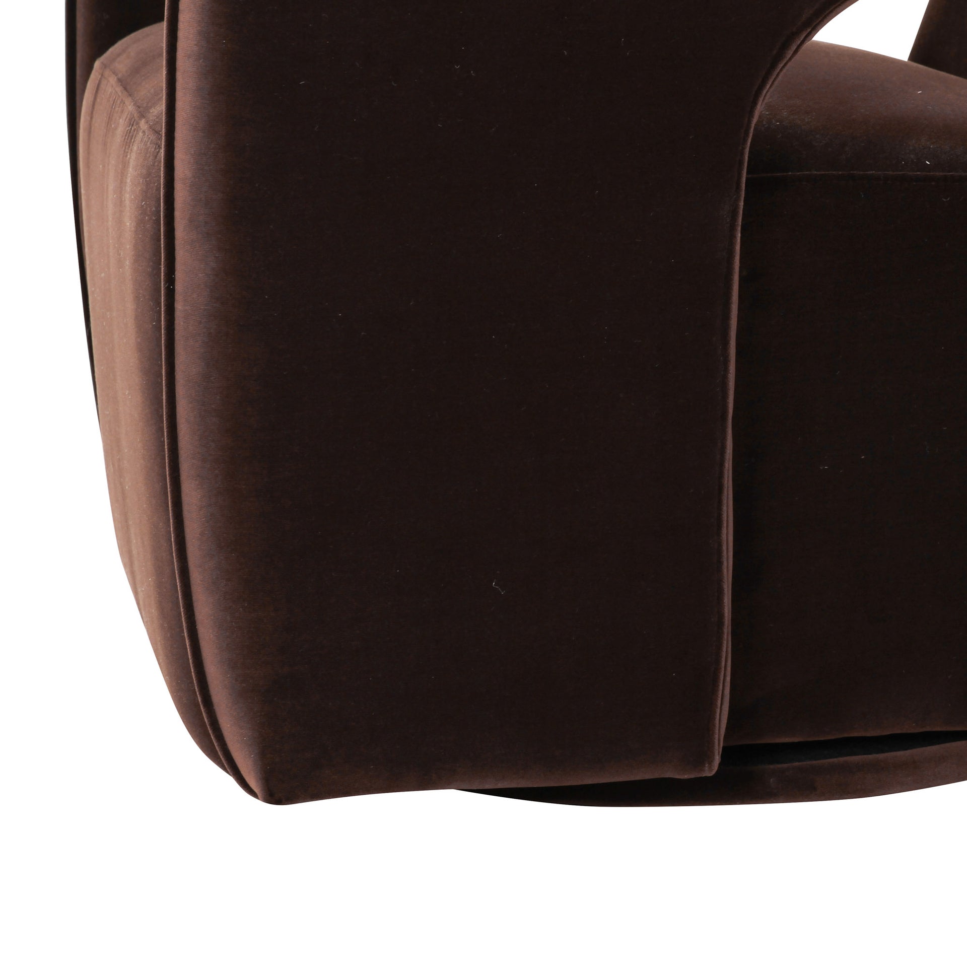 Palmer Swivel Chair In Chocolate | Modern Seating – Scout Design Studio