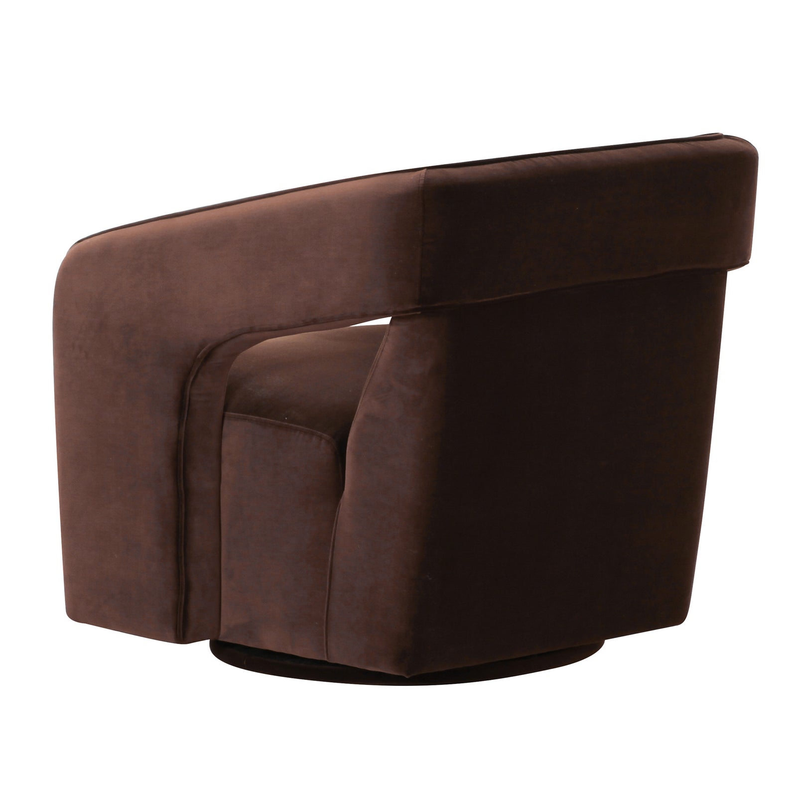 Palmer Swivel Chair In Chocolate | Modern Seating – Scout Design Studio