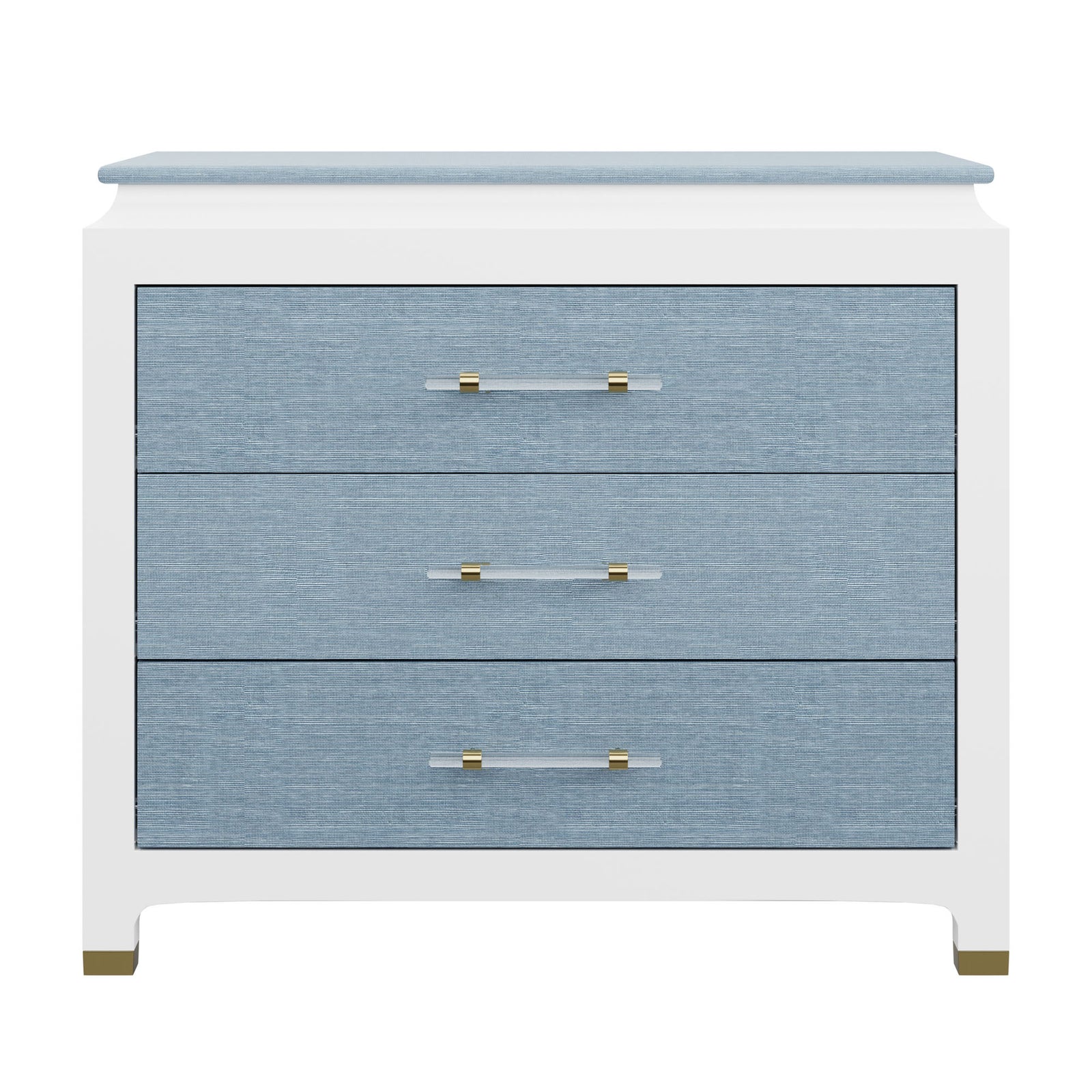 Recon Chest in Tulum Grasscloth | Contemporary Nightstand – Scout ...