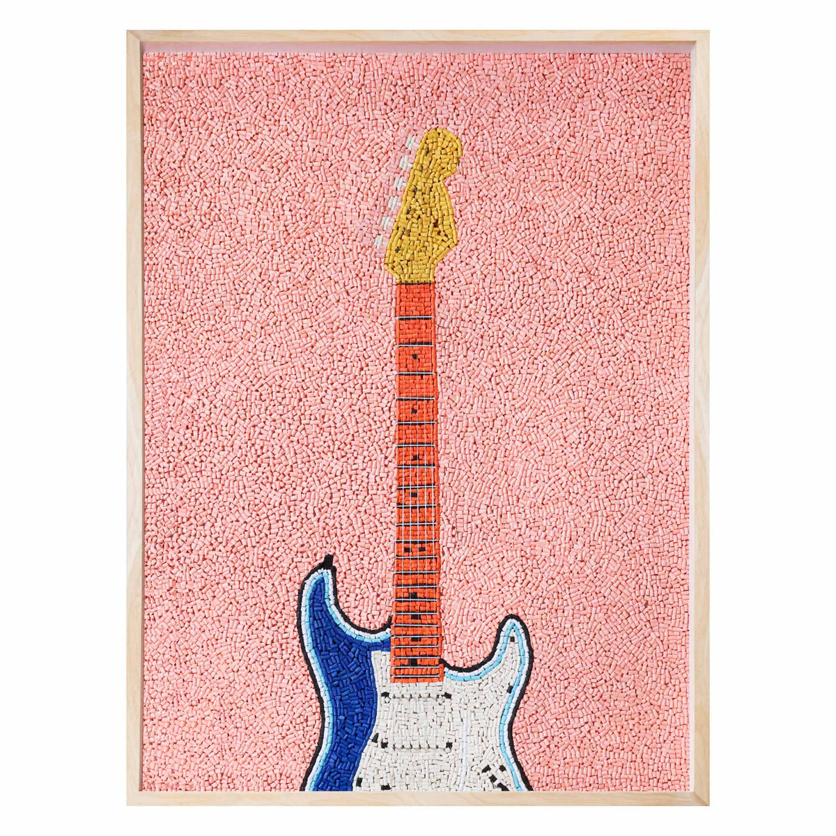 Guitar Series - Rhythm Blue | Unique Wall Art – Scout Design Studio