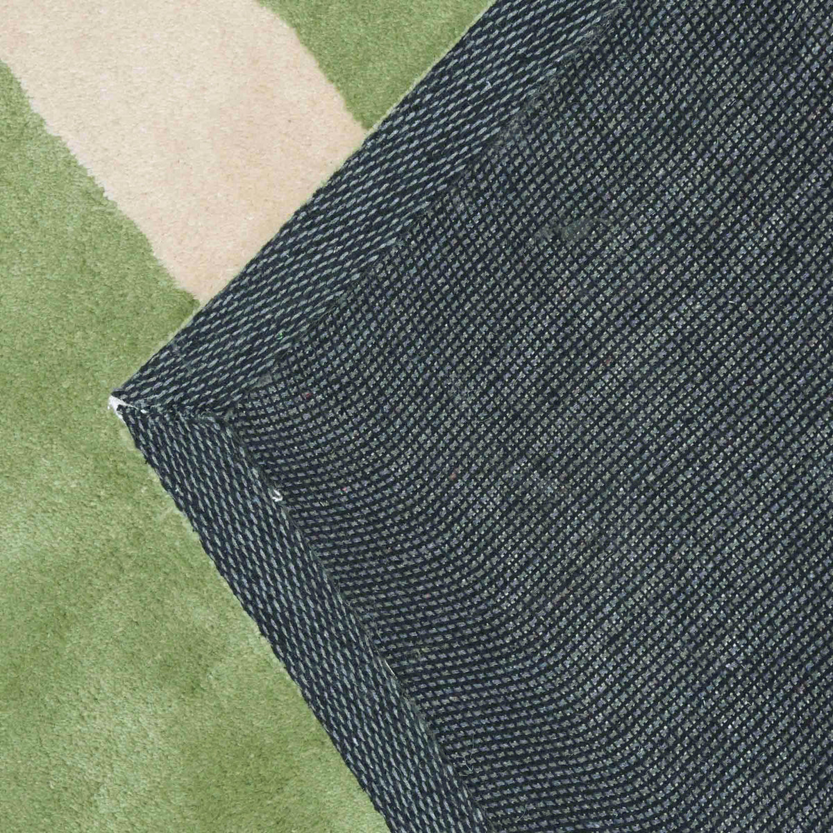 Rope 'Em Green Tufted Rug | Geometric Green Tufted Rug – Scout Design ...