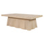 Rosemary Coffee Table | Scalloped Grasscloth Coffee Table – Scout ...