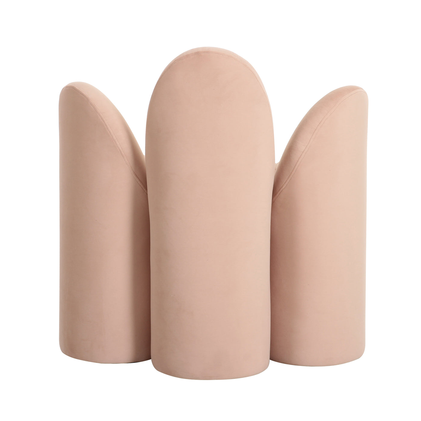 Selene Chair in Blush | Contemporary Pink Flower Chair – Scout Design ...