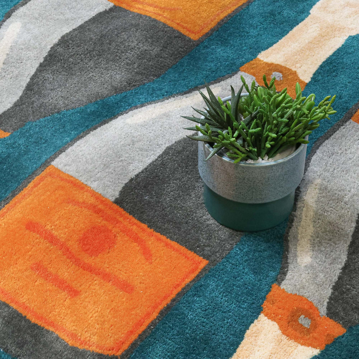 Sip N See Tufted Mat | Champagne Tufted Mat – Scout Design Studio