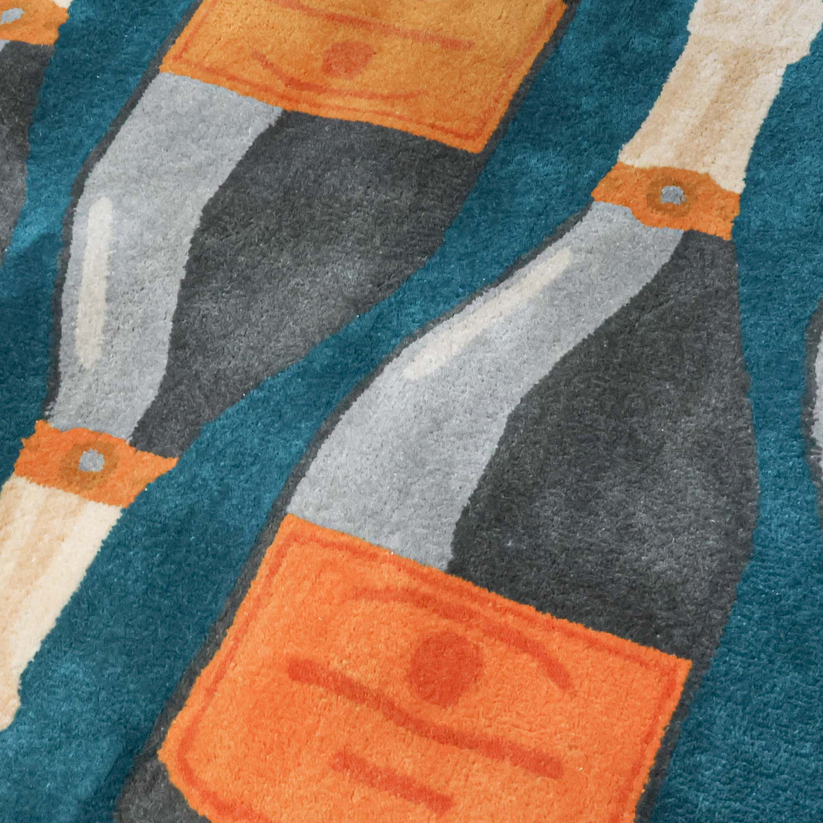 Sip N See Tufted Mat | Champagne Tufted Mat – Scout Design Studio