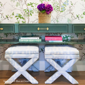 Custom Star-Crossed X Bench | Customizable Bench Seating – Scout Design ...