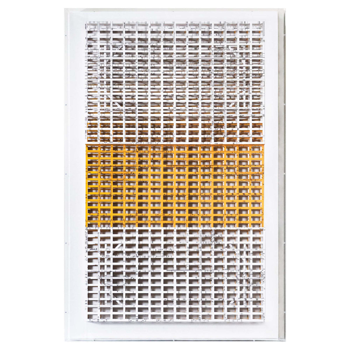 Sunshine Grid | Stacked Paper Art – Scout Design Studio