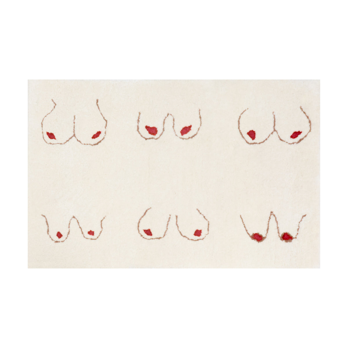 Tata Tufted Mat | Female Anatomy Mat – Scout Design Studio