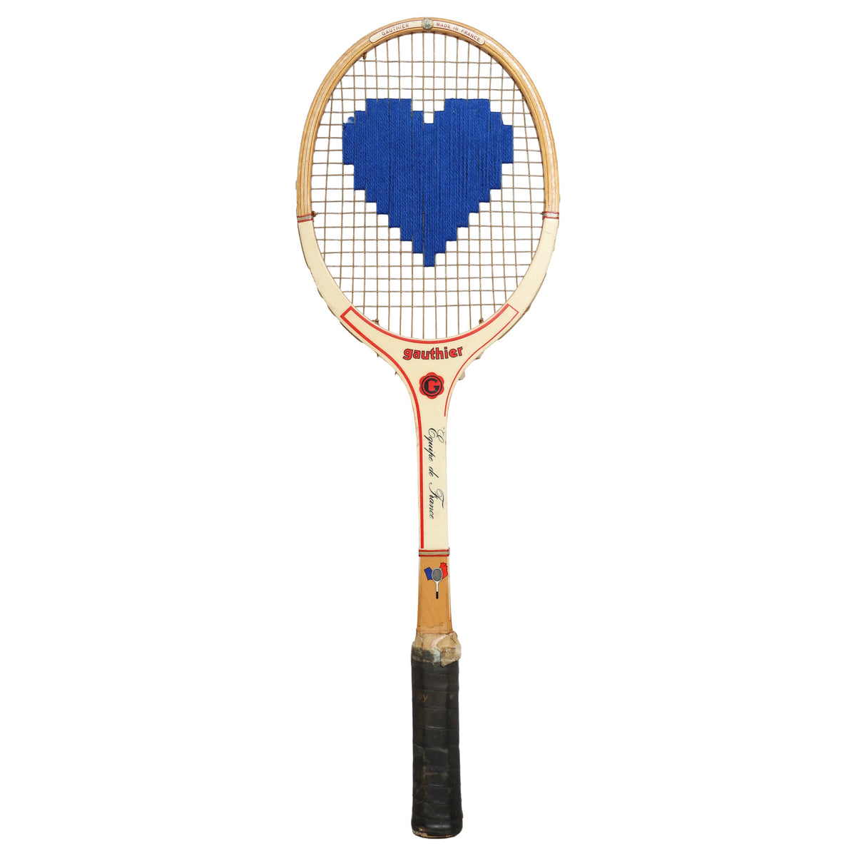 Vintage Gauthier Racket | Unique Wall Art – Scout Design Studio