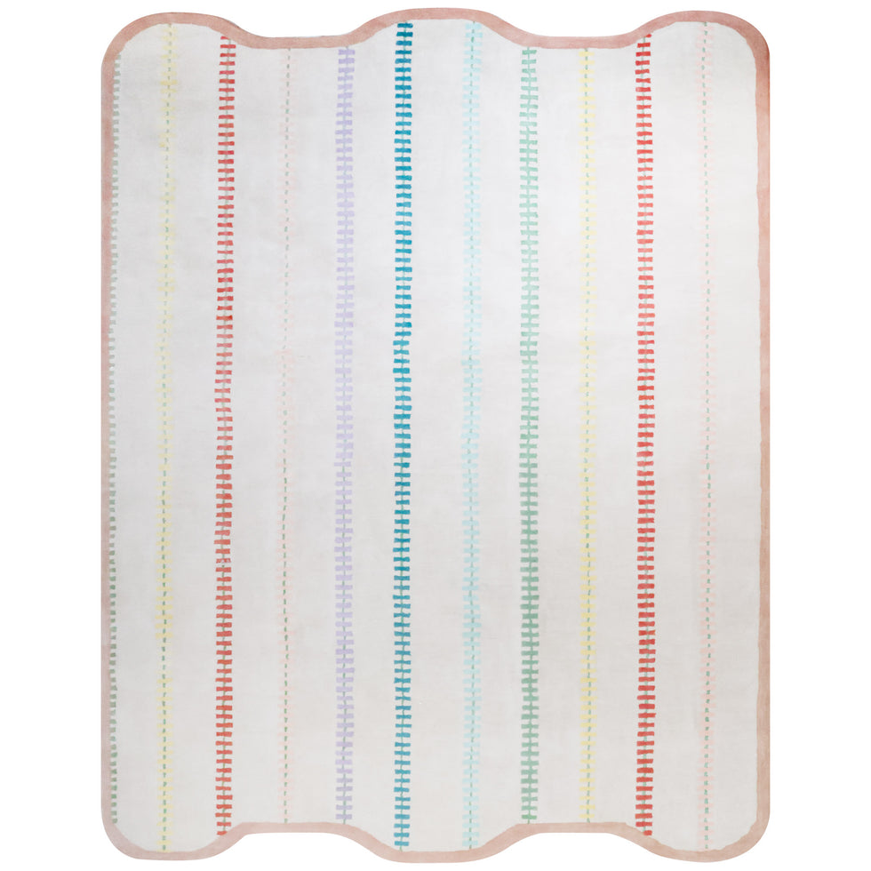 Tyler Rainbow Tufted Rug | Unique Cream and Rainbow Rug – Scout Design ...