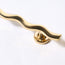 Wavy Brass Handle | Cabinet & Furniture Hardware – Scout Design Studio