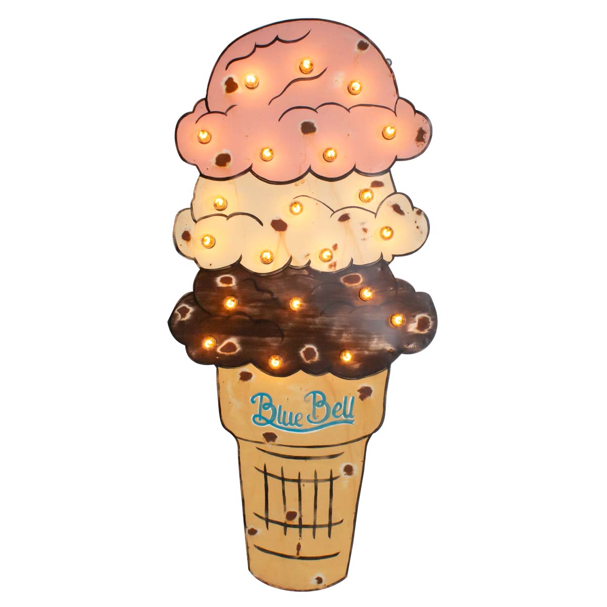 Blue Bell Ice Cream Sign | Unique Wall Decor – Scout Design Studio