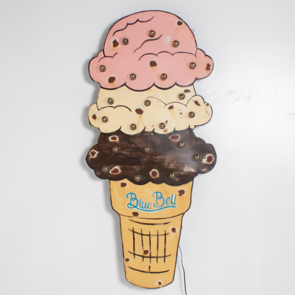Blue Bell Ice Cream Sign | Unique Wall Decor – Scout Design Studio