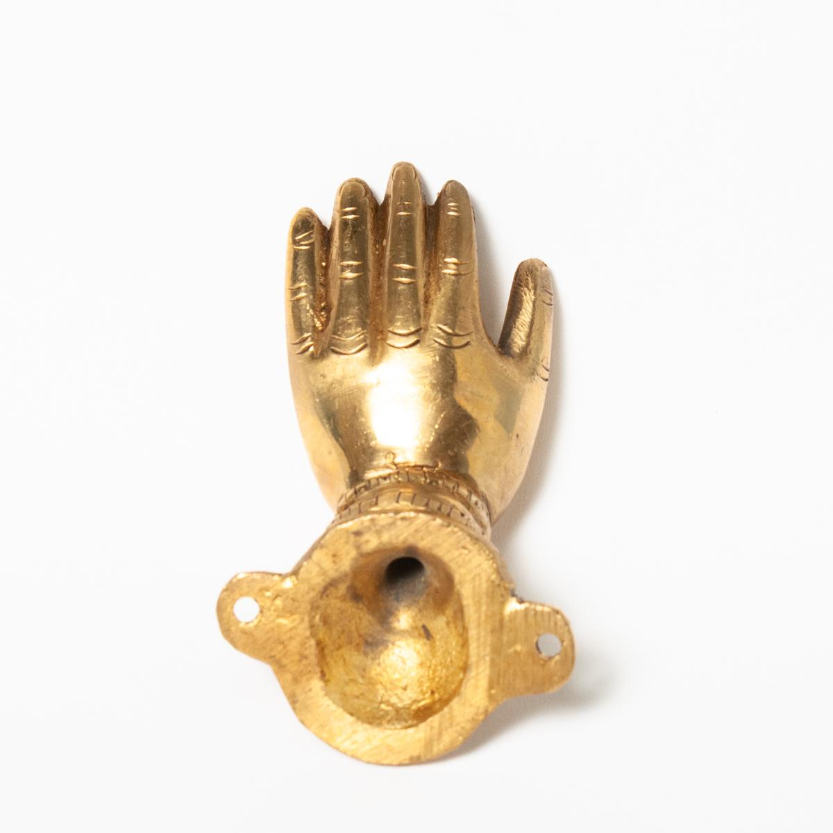 Brass Hand Knob - Left – Scout Design Studio