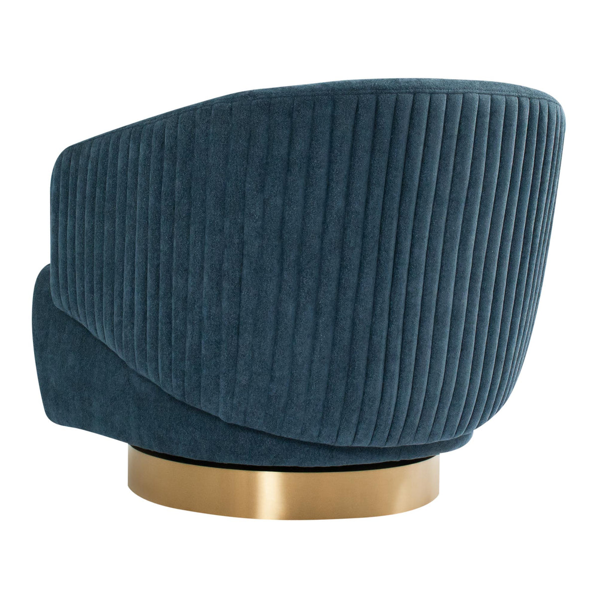 Come Next Monday Swivel Chair in Indigo | Contemporary Seating – Scout ...