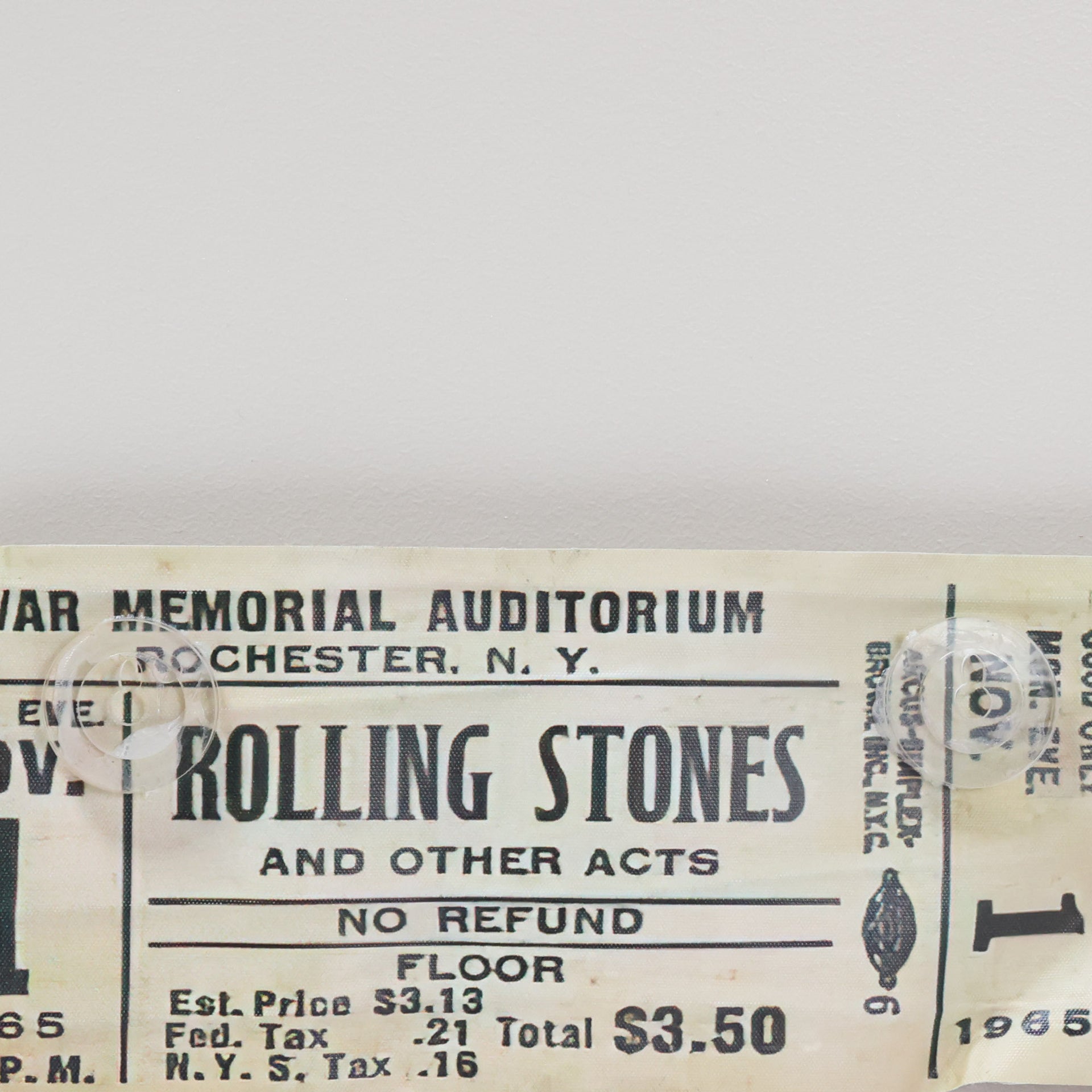 Rock ‘N Roll Stub - 1965 | Unique Wall Art – Scout Design Studio