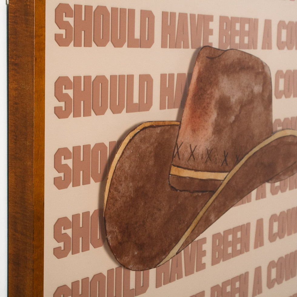 Cowboy | Unique Wall Art – Scout Design Studio