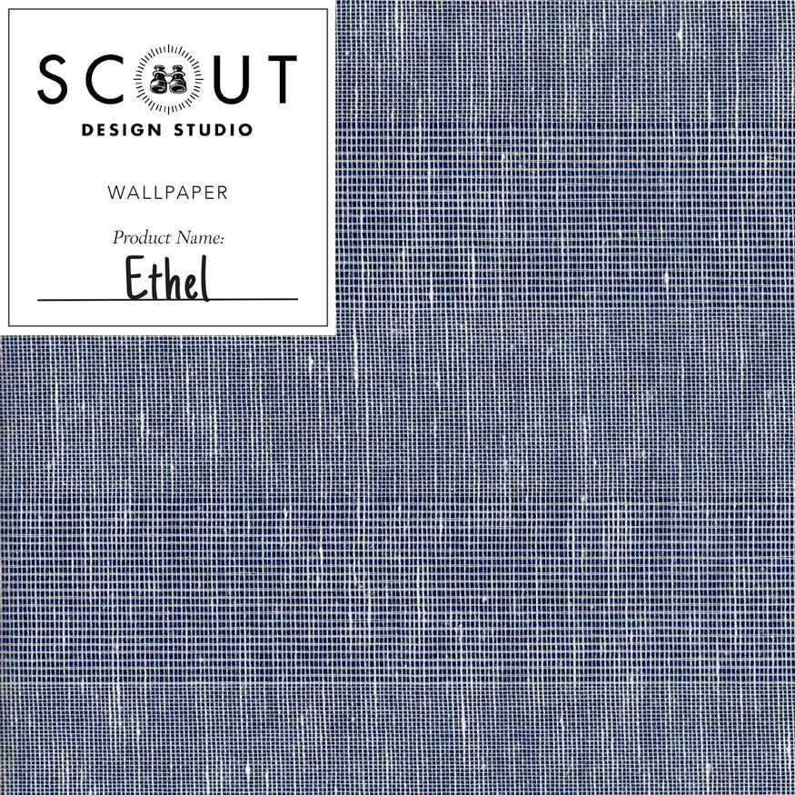Ethel Grasscloth Sample | Finish Sample – Scout Design Studio