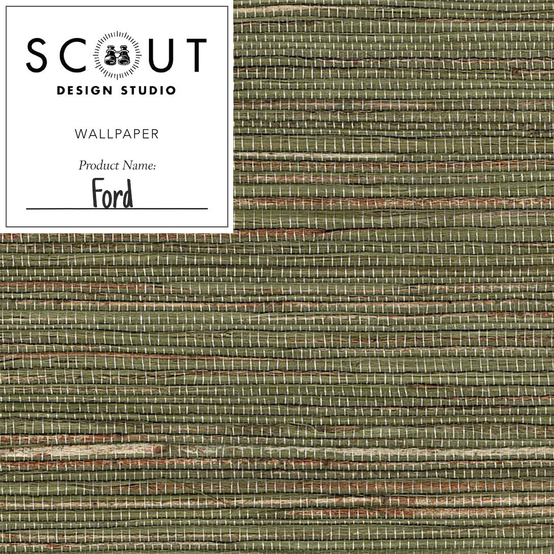 Ford Hemp Grasscloth Sample | Finish Sample – Scout Design Studio