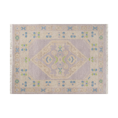 Layla Turkish Knot Mat | Oushak Mat – Scout Design Studio