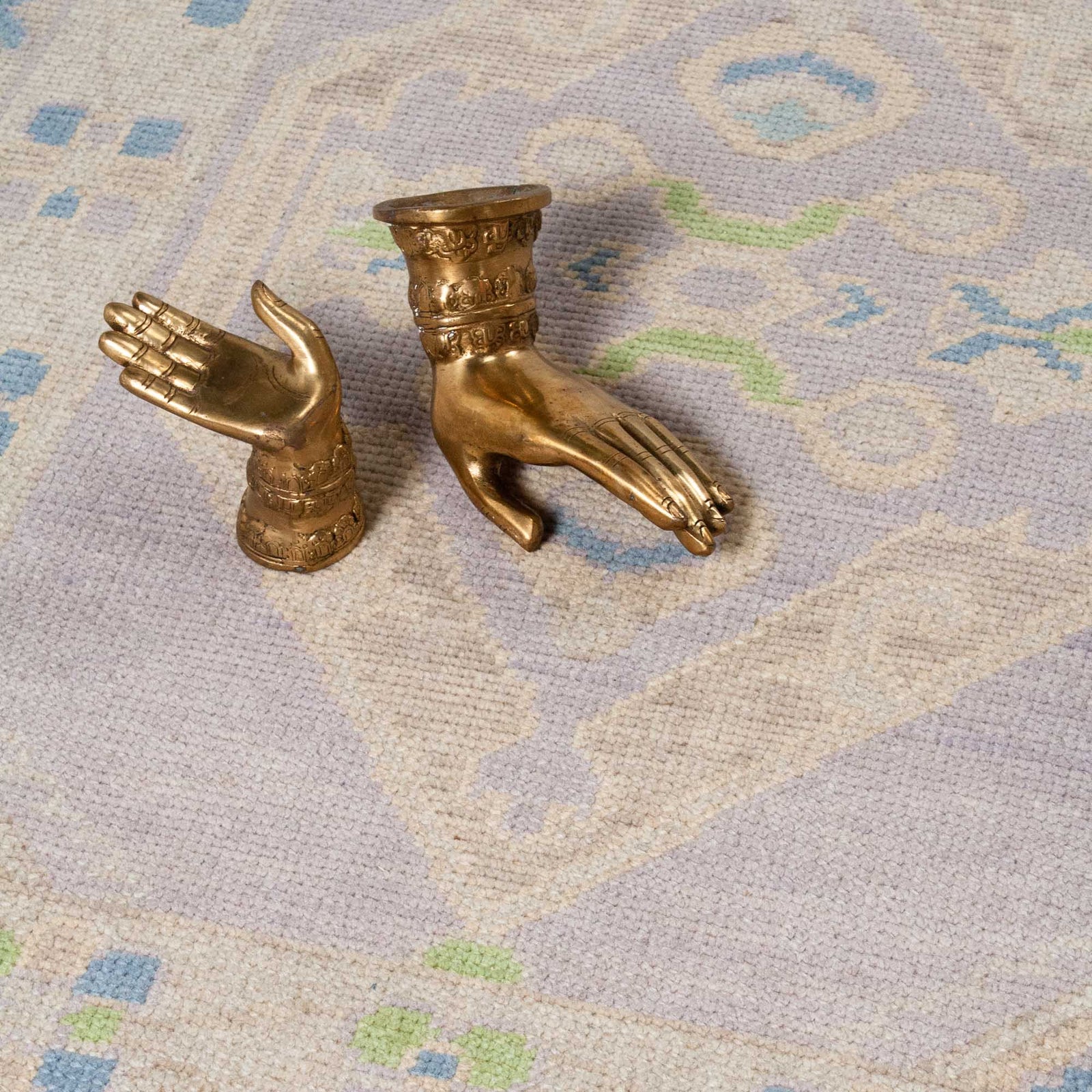 Layla Turkish Knot Mat | Oushak Mat – Scout Design Studio