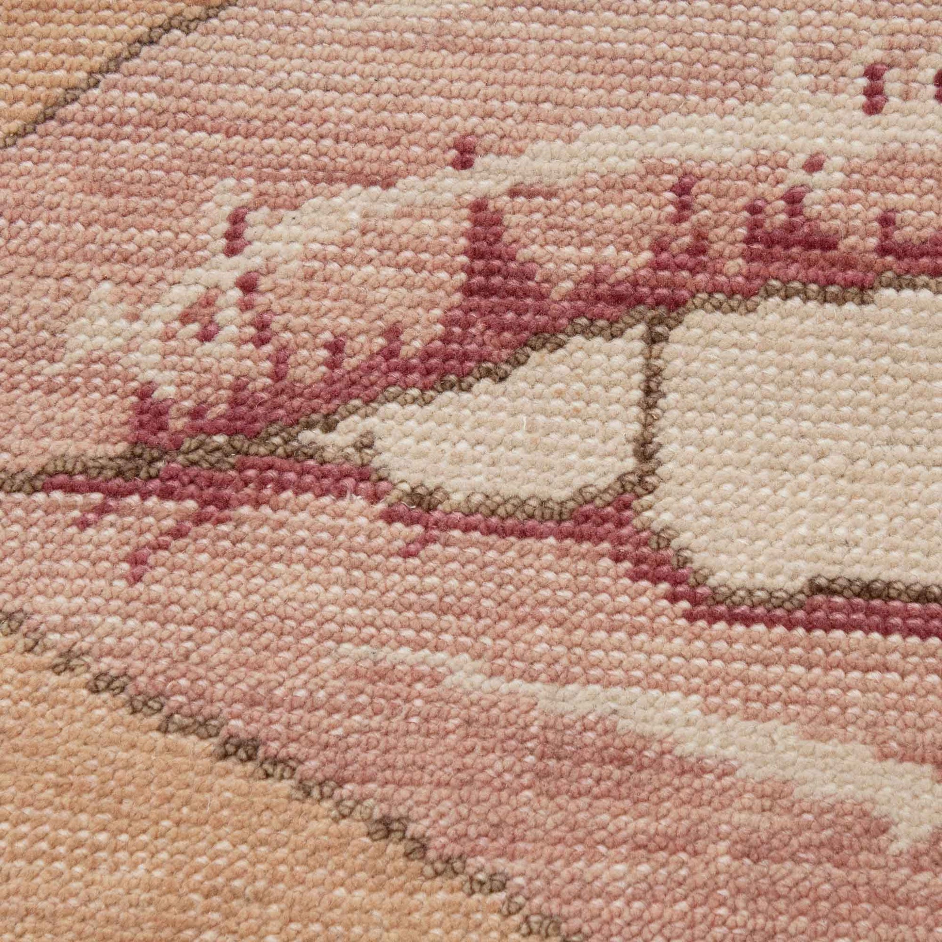 Lip Tease Turkish Knot Rug | Pink Lip Rug – Scout Design Studio